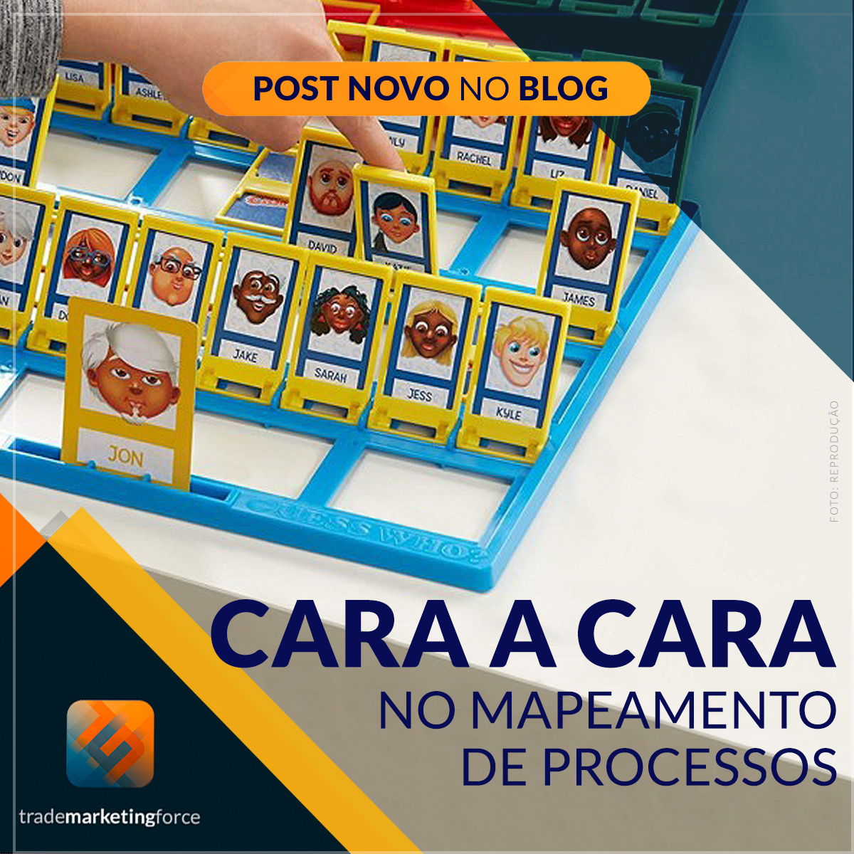 Cara a Cara no mapeamento de processos do Trade